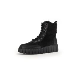 Gabor Comfort Schnür-, Schlupfstiefel in schwarz | Gr.: 41