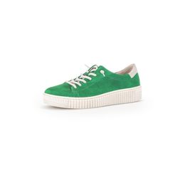Gabor Fashion Schnürhalbschuh in gruen | Gr.: 38,5