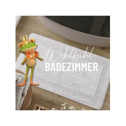 Wecon Home Badteppich Knut in weiß | Gr.: 55 x 65 cm