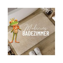 Wecon Home Badteppich Erik in beige | Gr.: 55 x 65 cm