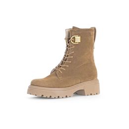 Gabor Fashion Schnürstiefel in gold | Gr.: 38