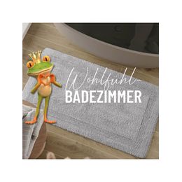 Wecon Home Badteppich Knut in licht grau | Gr.: 55 x 65 cm