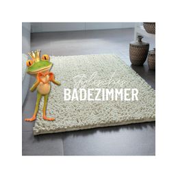Wecon Home Badteppich Benno in creme beige | Gr.: 50x60 cm