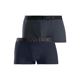 HOM Boxershorts Herren Größe M navy / anthrazit