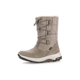 rollingsoft Schnür-, Schlupfstiefel in dunkelbraun | Gr.: 38