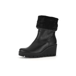 Gabor Fashion Reißverschlussstiefelette in schwarz | Gr.: 38,5