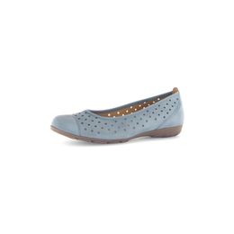 Gabor Fashion Pumps/ Ballerina in blau | Gr.: 38,5