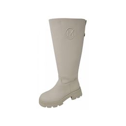 Mexx Langschaftstiefel Maiana River in Beige | Gr.: 39