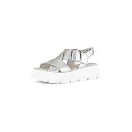Gabor Fashion Sandalette in silber | Gr.: 42