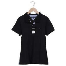 Tommy Hilfiger Poloshirt Damen Größe L Second Hand schwarz