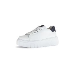Gabor Fashion Schnürhalbschuh in weiss | Gr.: 39
