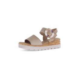 Gabor Comfort Sandalette in sand | Gr.: 40,5