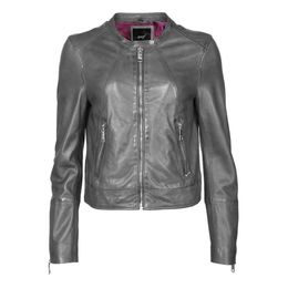 Maze Lederjacke 183Grenada in grau | Gr.: XS