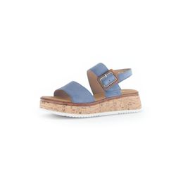 Gabor Comfort Sandalette in blau | Gr.: 40,5