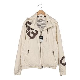 CAMP DAVID Jacke Herren Größe L Second Hand beige