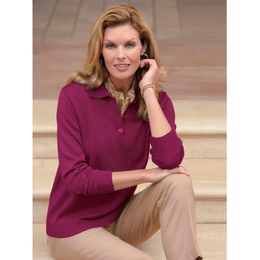 WITT WEIDEN Polopullover in bordeaux | Gr.: 36