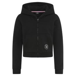 H.I.S. Kapuzensweatjacke in schwarz | Gr.: 140/146