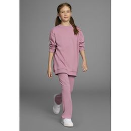 H.I.S. Leggings in schwarz/rosa | Gr.: 170
