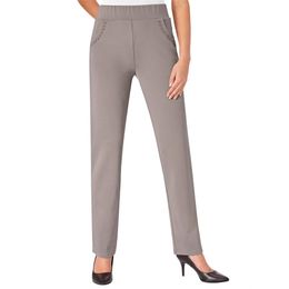 WITT WEIDEN Jerseyhose in taupe | Gr.: 38