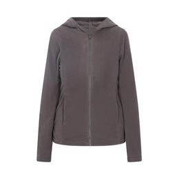 zitha Damen Fleecejacke in Grau | Gr.: XXL