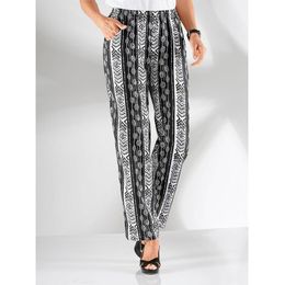 WITT WEIDEN Hose in schwarz Ethno | Gr.: 215