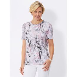 WITT WEIDEN Shirt in altros&eacute;-grau-bedruckt | Gr.: 42