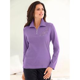 WITT WEIDEN Poloshirt in violett | Gr.: 40