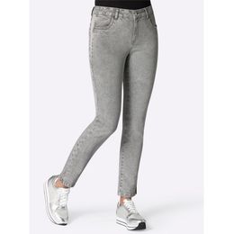 WITT WEIDEN Stretch-Jeans in grey-denim | Gr.: 46