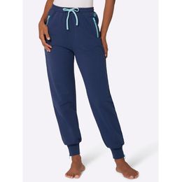 WITT WEIDEN Hose in jeansblau-mint | Gr.: 36-38