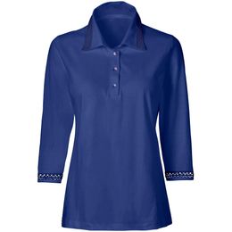 WITT WEIDEN Poloshirt in royalblau | Gr.: 38