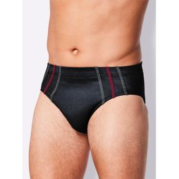 WITT WEIDEN Slip in 3x weiß + 2x schwarz | Gr.: 6