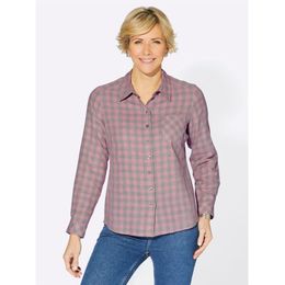 WITT WEIDEN Hemdbluse in hortensie-kariert | Gr.: 38