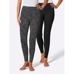 WITT WEIDEN Leggings in schwarz | Gr.: 44-46