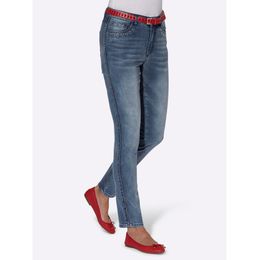 WITT WEIDEN Jeans in blue-stone-washed | Gr.: 40