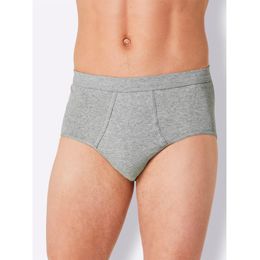 WITT WEIDEN Slip in 5x grau-meliert + 5x schwarz | Gr.: 7