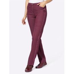 WITT WEIDEN Jeans in bordeaux | Gr.: 245