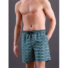 WITT WEIDEN Badeshorts in topas-sesam-bedruckt | Gr.: 10