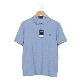 Fred Perry Poloshirt Herren Gr&ouml;&szlig;e M Second Hand hellblau