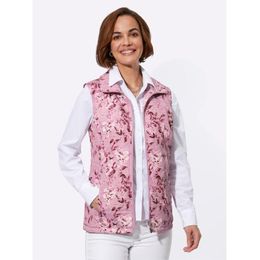 WITT WEIDEN Steppweste in orchidee-bedruckt | Gr.: 40