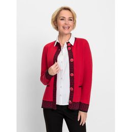 WITT WEIDEN Strickjacke in rot | Gr.: 40