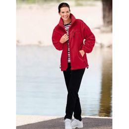 WITT WEIDEN Fleece-Jacke in rot | Gr.: 36-38