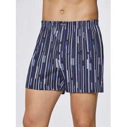 WITT WEIDEN Boxershorts in marine-bedruckt | Gr.: 6