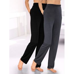WITT WEIDEN Hosen in schwarz + graphit | Gr.: 22/23