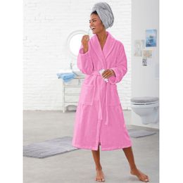 Plantin Bademantel in pink | Gr.: 52/54
