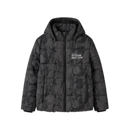 name it Pufferjacke in Black | Gr.: 146