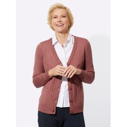 WITT WEIDEN Strickjacke in rosenholz | Gr.: 46