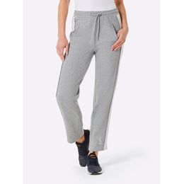 WITT WEIDEN Freizeithose in grau-meliert | Gr.: 40-42