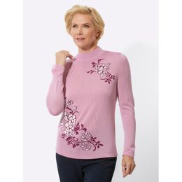 WITT WEIDEN Stehkragenpullover in rosé | Gr.: 40