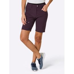 WITT WEIDEN Fahrradhose in aubergine | Gr.: 38