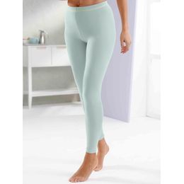 WITT WEIDEN Leggings in kalkmint-limone | Gr.: 36-38